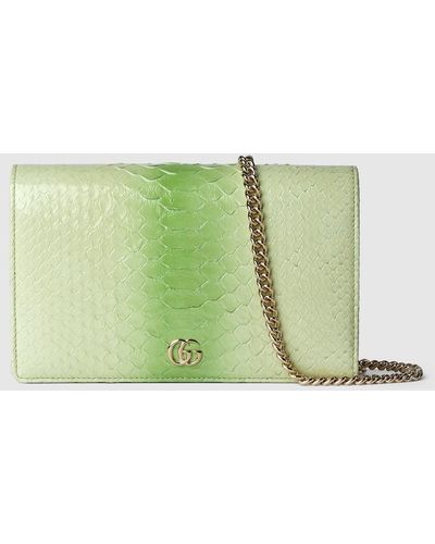 Green Gucci Wallets and cardholders for Women | Lyst