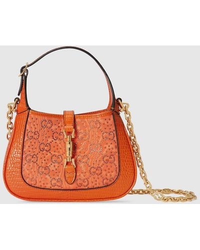 Orange Gucci Shoulder bags for Women | Lyst