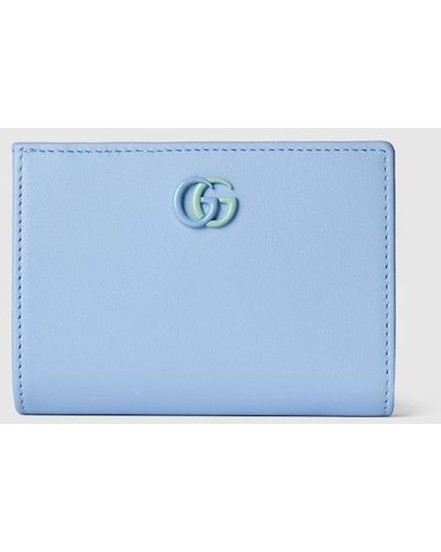 Blue Gucci Wallets and cardholders for Women | Lyst