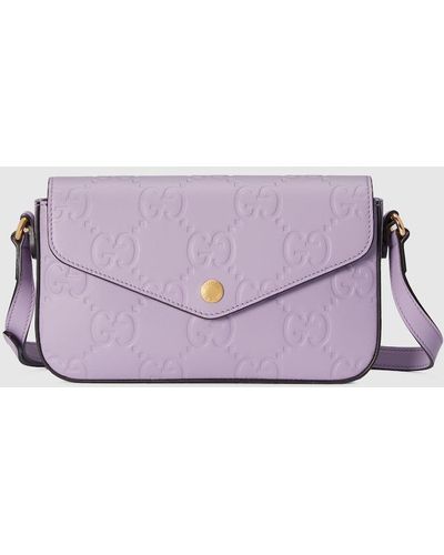 Purple Gucci Shoulder bags for Women | Lyst