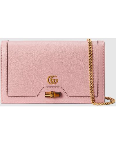 Pink Gucci Clutches and evening bags for Women | Lyst