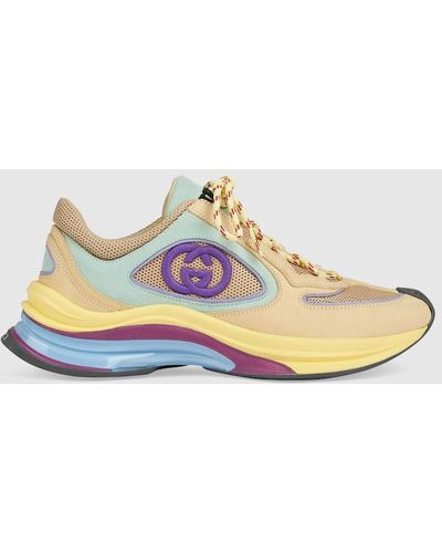 Yellow Gucci Sneakers for Women | Lyst