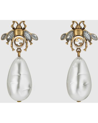 Gucci Earrings and ear cuffs for Women | Online Sale up to 40% off | Lyst