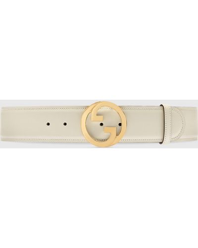 White Gucci Belts for Women | Lyst