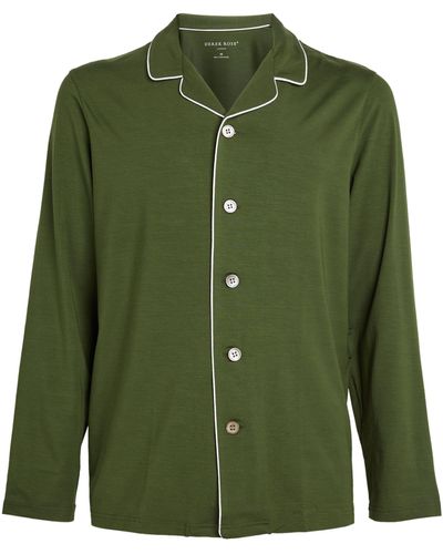 Green Derek Rose Nightwear and sleepwear for Men | Lyst
