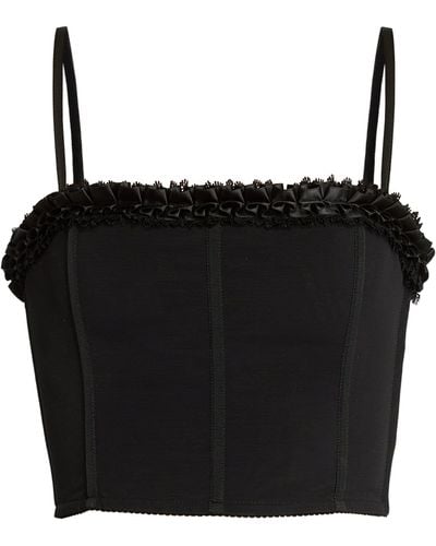 Black Mach & Mach Tops for Women | Lyst