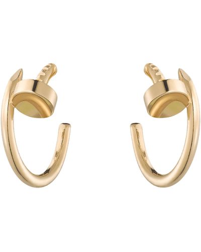 Metallic Cartier Earrings and ear cuffs for Women | Lyst