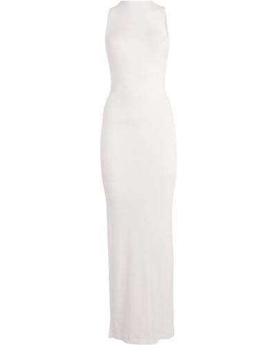White Skims Dresses for Women | Lyst