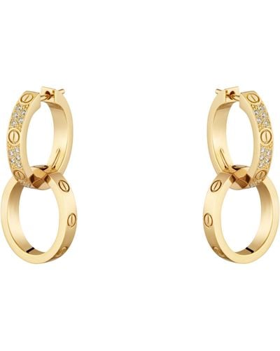 Metallic Cartier Earrings and ear cuffs for Women | Lyst