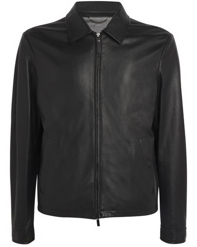 Black Canali Jackets for Men | Lyst
