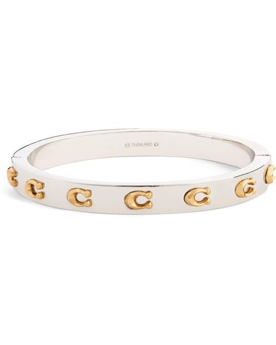 Natural COACH Bracelets for Women | Lyst