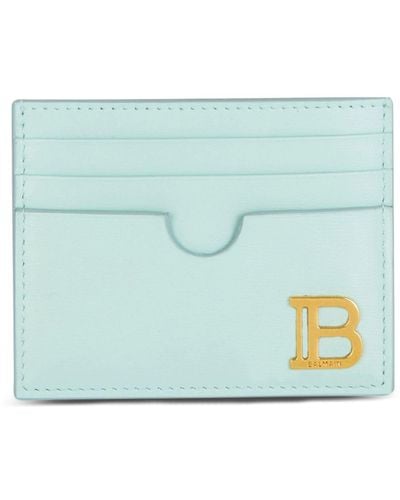 Blue Balmain Wallets and cardholders for Women | Lyst