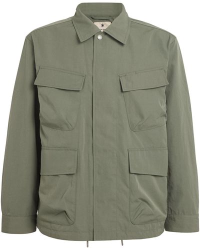 Green Snow Peak Jackets for Men | Lyst