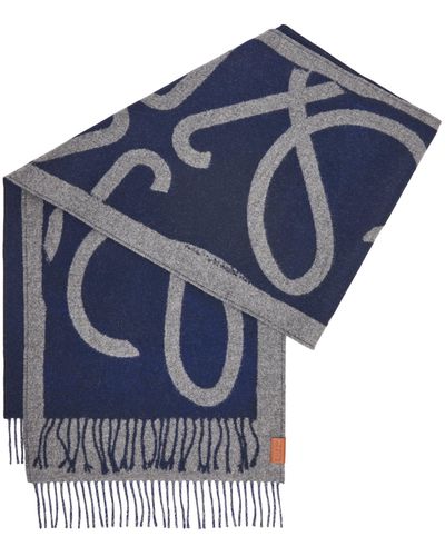 Blue Loewe Scarves and mufflers for Women | Lyst