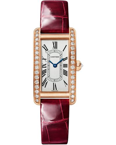 Red Cartier Watches for Women | Lyst