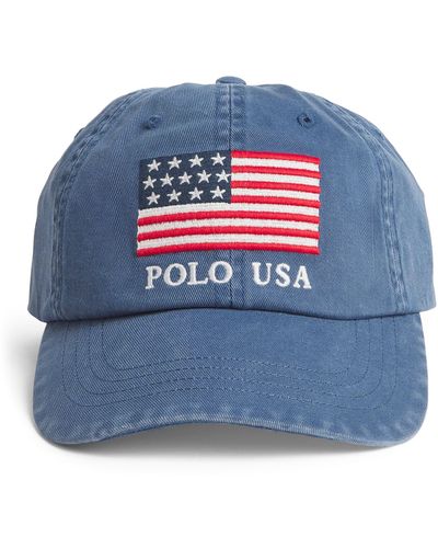 Blue Polo Ralph Lauren Hats for Men | Lyst