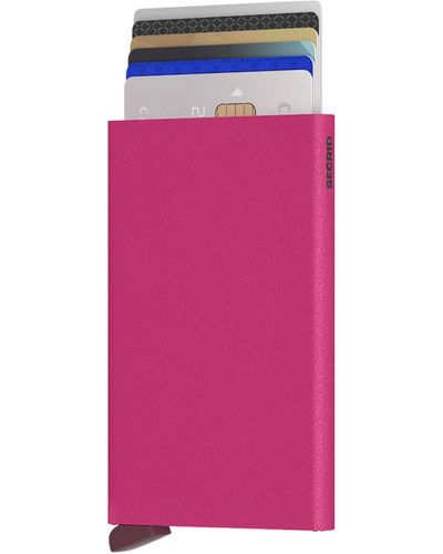 Pink Secrid Wallets and cardholders for Women | Lyst