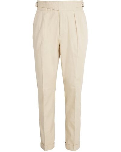 Natural Polo Ralph Lauren Pants for Men | Lyst