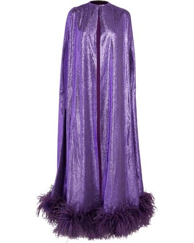 Purple Capes for Women | Lyst