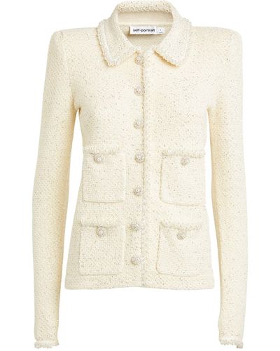 Natural Self-Portrait Sweaters and knitwear for Women | Lyst