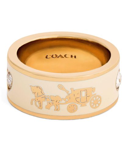 COACH Rings for Women | Online Sale up to 60% off | Lyst