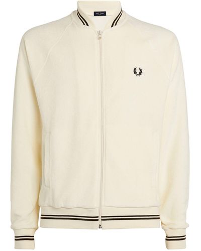 White Fred Perry Jackets for Men | Lyst