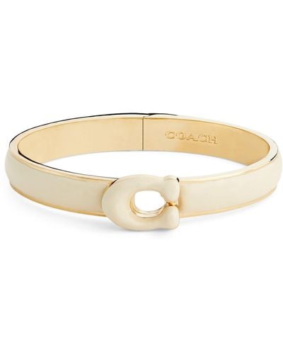 Natural COACH Bracelets for Women | Lyst