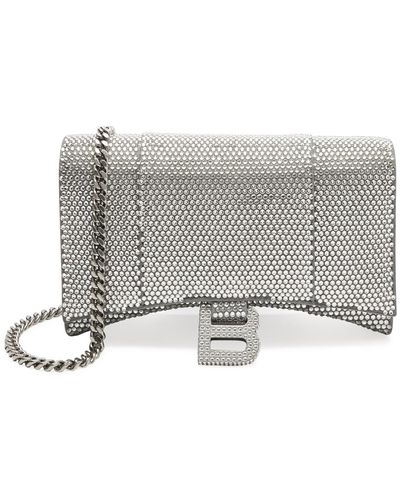 Balenciaga Hourglass Wallet Chain Wallets for Women - Up to 45% off | Lyst