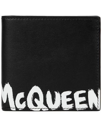 Black Alexander McQueen Wallets and cardholders for Men | Lyst