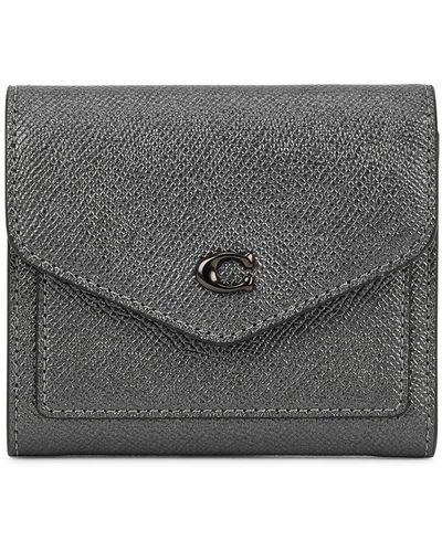 Gray COACH Wallets and cardholders for Women | Lyst