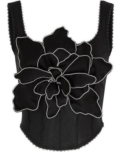 Black Mach & Mach Tops for Women | Lyst