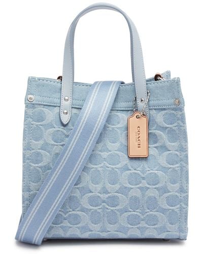 Blue COACH Tote bags for Women | Lyst
