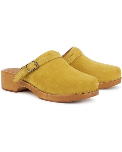 Neon Yellow Clogs for Women | Lyst