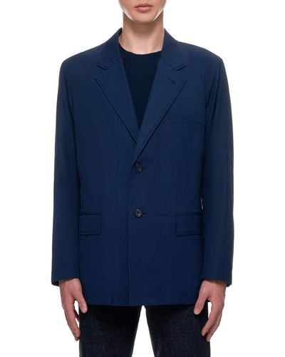 Blue Issey Miyake Jackets for Men | Lyst