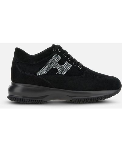 Black Hogan Sneakers for Women | Lyst