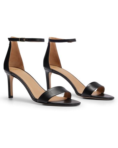 White BOSS Heels for Women | Lyst