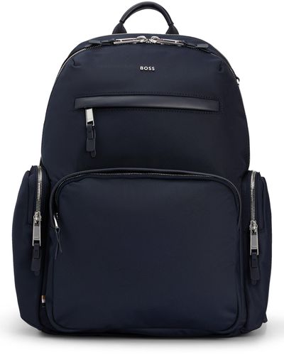 Blue BOSS Backpacks for Men | Lyst