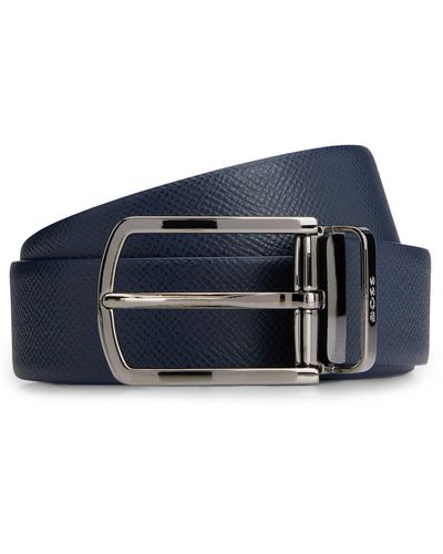 Blue BOSS Belts for Men | Lyst UK