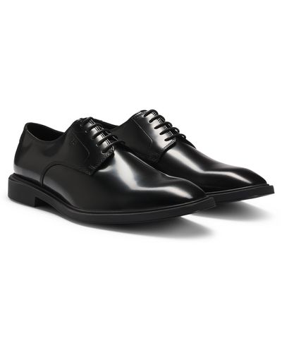Black HUGO Shoes for Men | Lyst