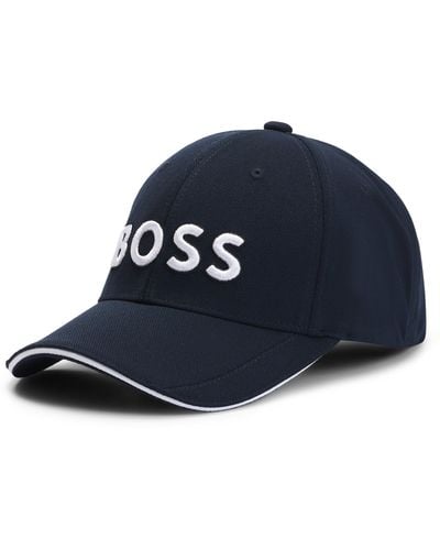 Blue BOSS Hats for Men | Lyst