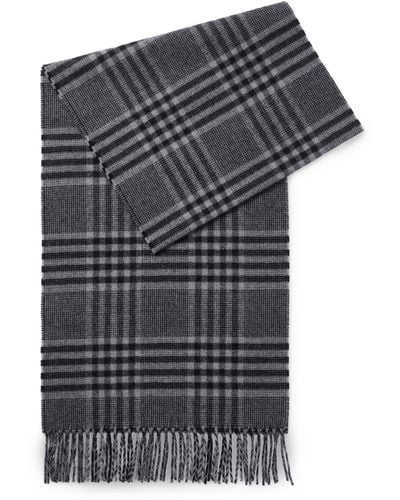 Gray BOSS by HUGO BOSS Scarves and mufflers for Men | Lyst