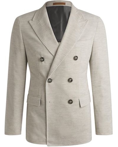White BOSS Jackets for Men | Lyst