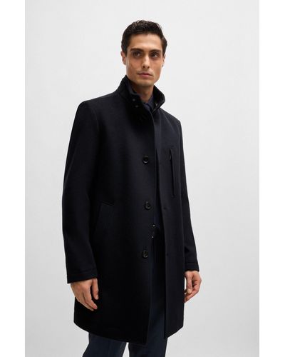 BOSS Long coats and winter coats for Men | Online Sale up to 55% off | Lyst