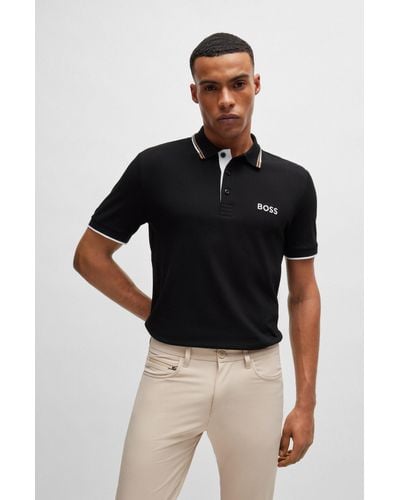 Black BOSS T-shirts for Men | Lyst