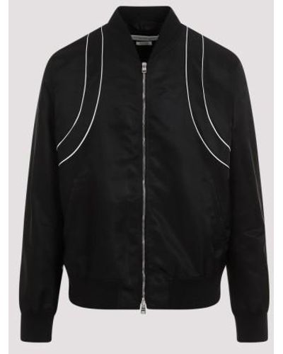 Black Alexander McQueen Jackets for Men | Lyst