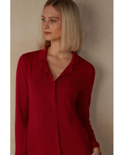 Red Nightwear and sleepwear for Women | Lyst