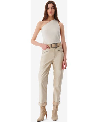 Natural IRO Pants, Slacks and Chinos for Women | Lyst