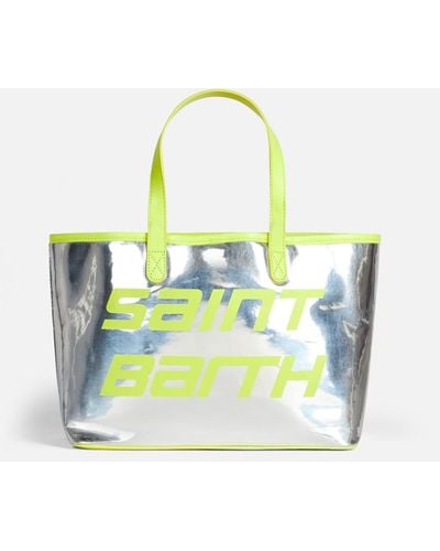 Yellow Mc2 Saint Barth Tote bags for Women | Lyst