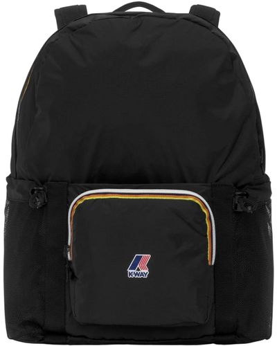 Black K-Way Backpacks for Men | Lyst