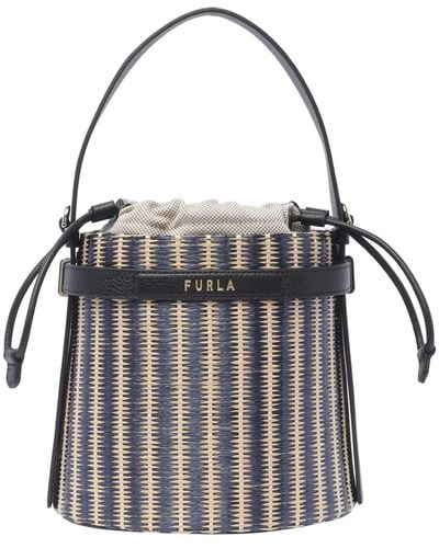 Black Furla Bucket bags and bucket purses for Women | Lyst